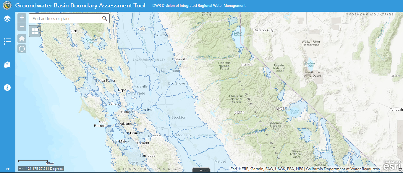 Groundwater Basin Boundary Assessment Tool – Groundwater Exchange