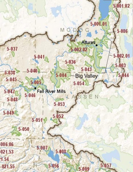 Big Valley (Lassen, Modoc) – Groundwater Exchange