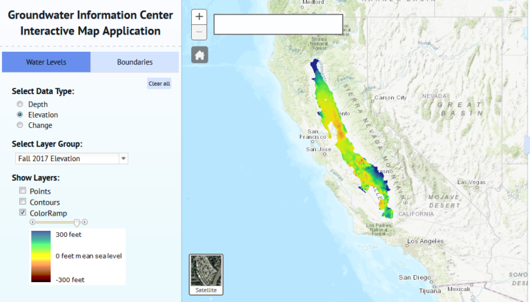 Groundwater Information Center Interactive Map – Groundwater Exchange
