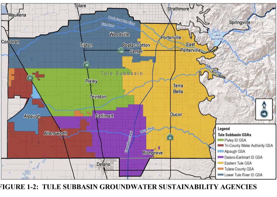 San Joaquin Valley – Tule – Groundwater Exchange
