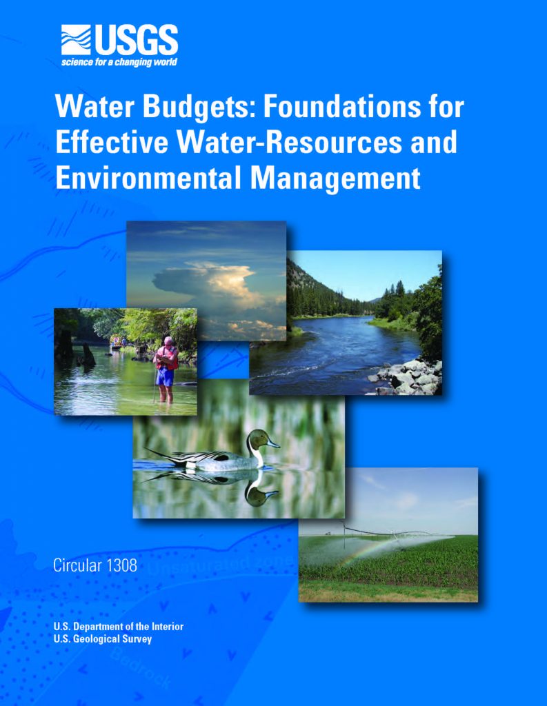 All about water budgets – Groundwater Exchange