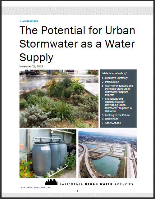 Stormwater Capture – Groundwater Exchange